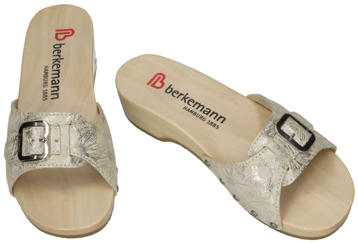 Berkemann 00110-704 HAMBURG slippers & muiltjes goud - schoenen ...